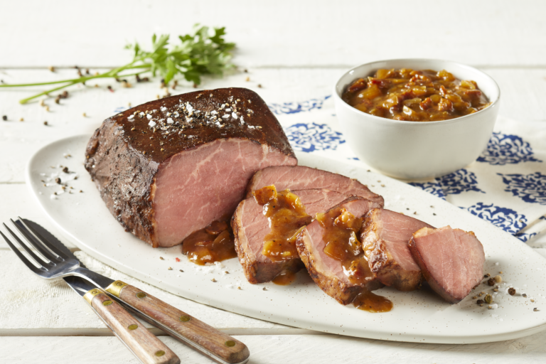 Beef Carving Roast with Bacon Onion Jam | Burnett Fine Foods